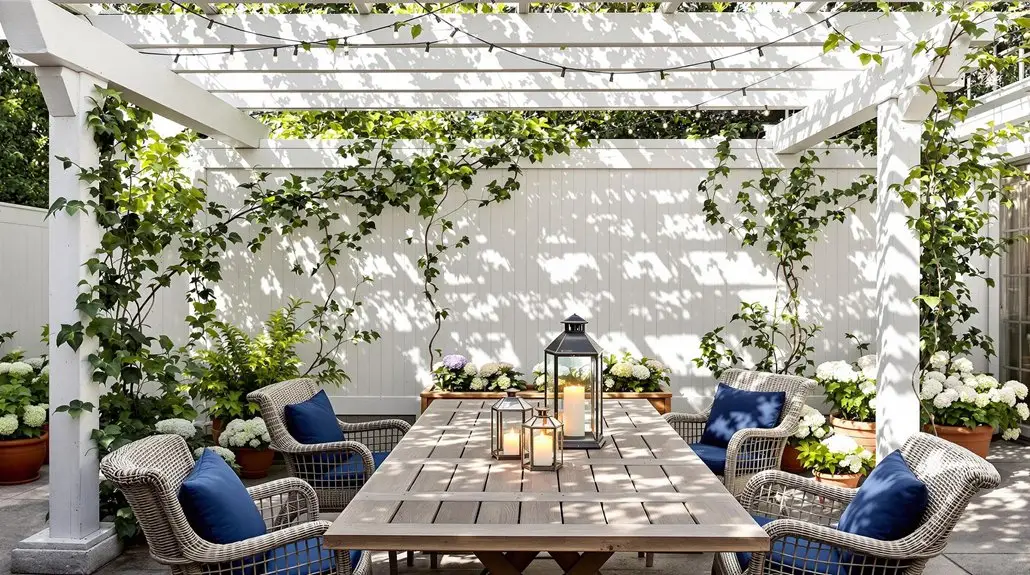 Creating a Cozy Outdoor Dining Space With a Pergola in Zelienople ...